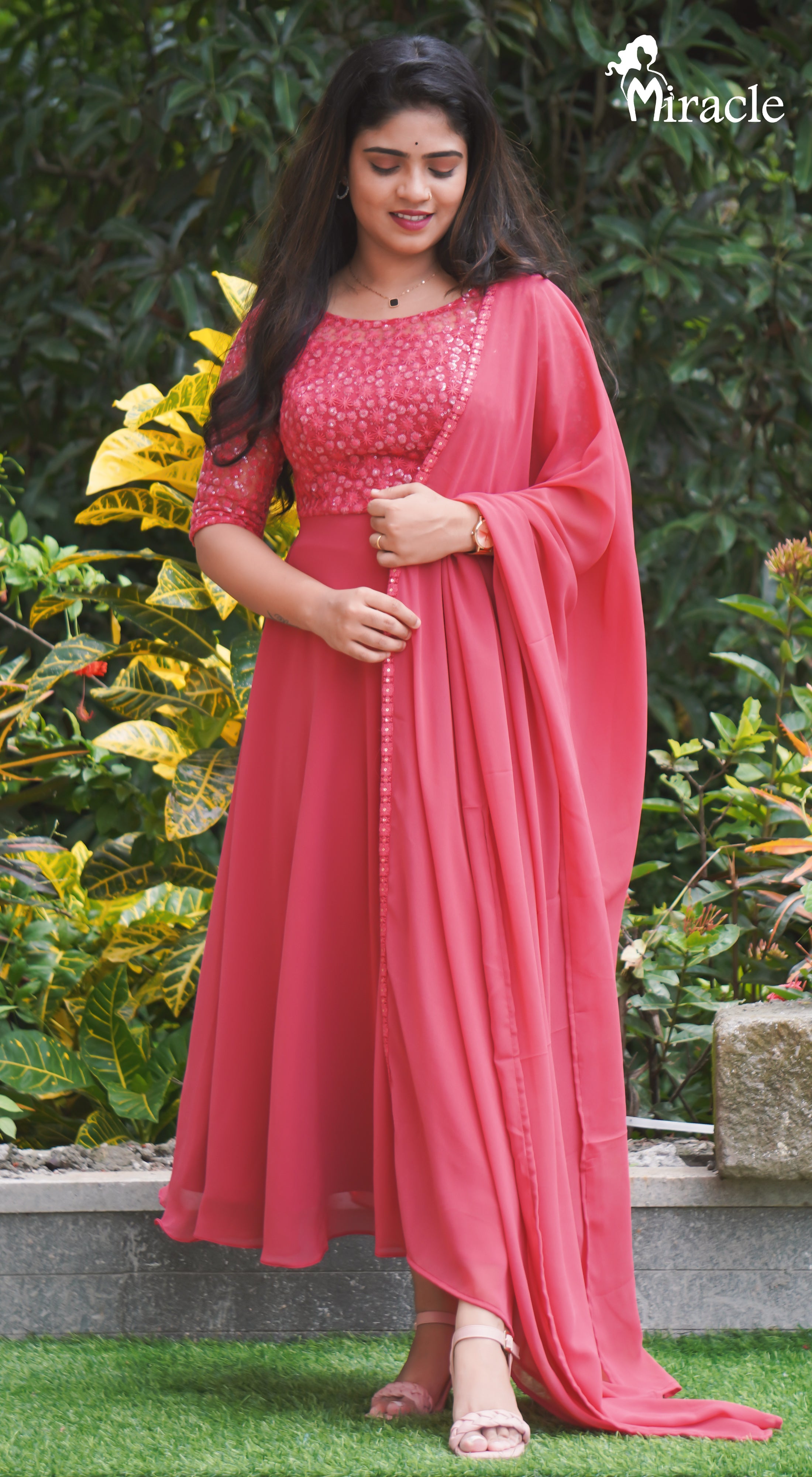 Party Wear Anarkali anarkalli | Miracle Boutique