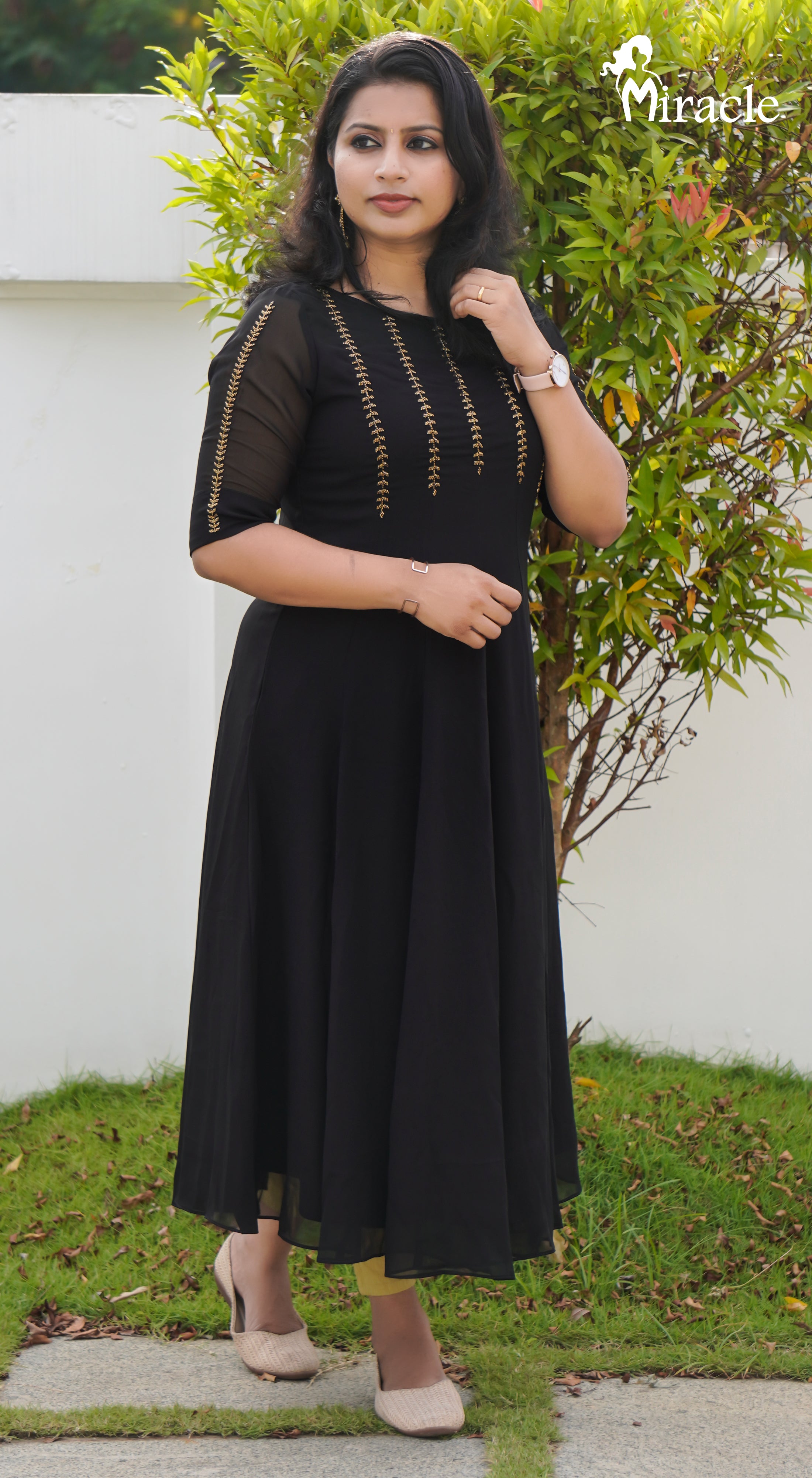 Panel Cut Anarkali MHK346 | Miracle Boutique